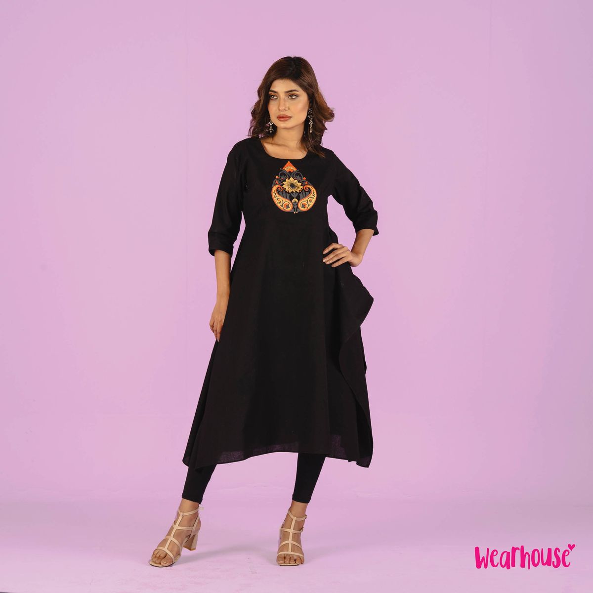 Mohua High-Low Kurti | Wearhouse