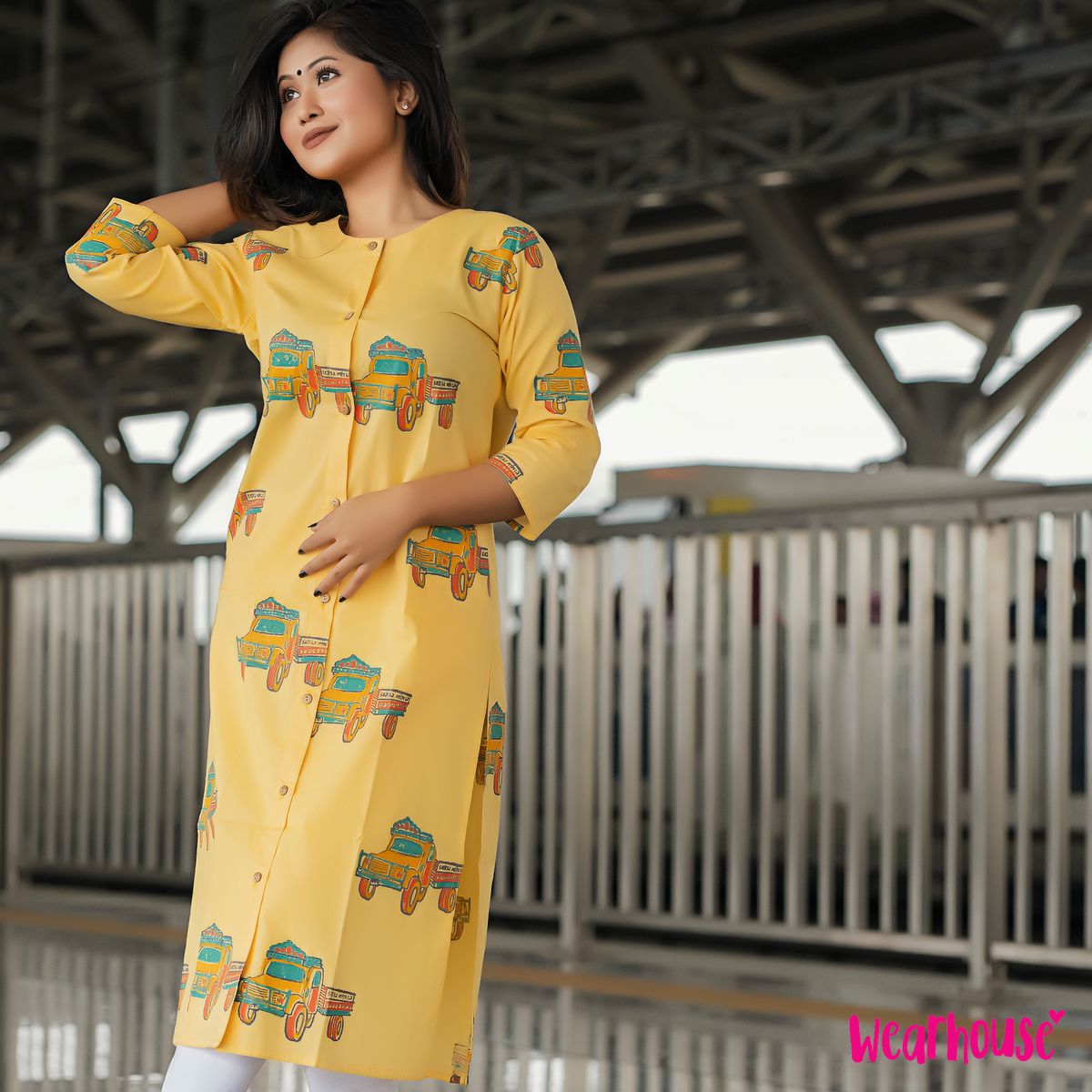 Bashonti Truck Kurti | Wearhouse